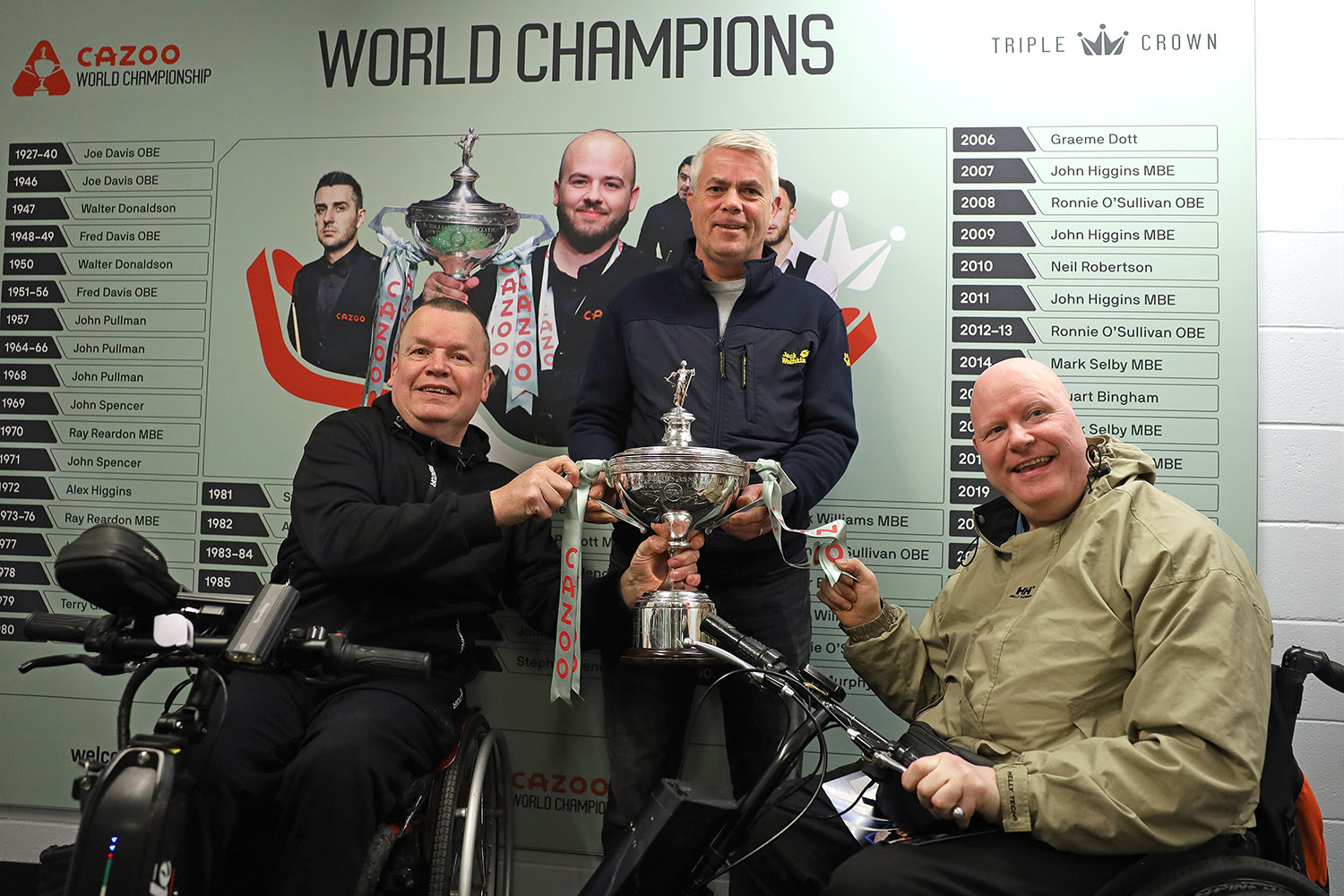 World Disability Snooker Day Honours World Abilitysport Gold Medalists ...
