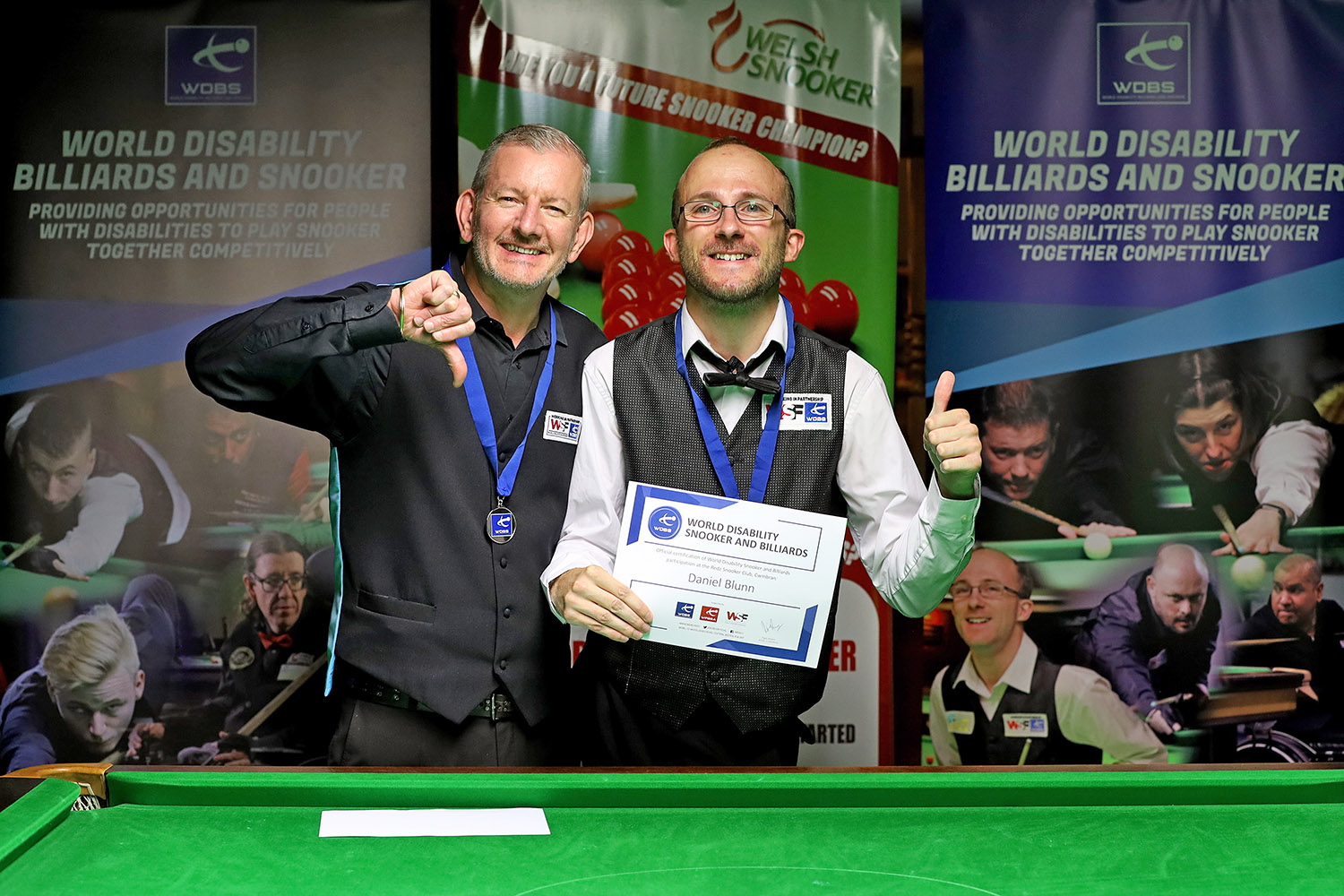 Blunn Claims Second Welsh Title - WDBS: World Disability Billiards And ...