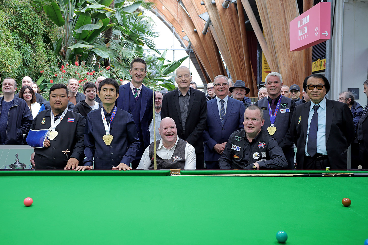 World Disability Snooker Day Honours World Abilitysport Gold Medalists ...