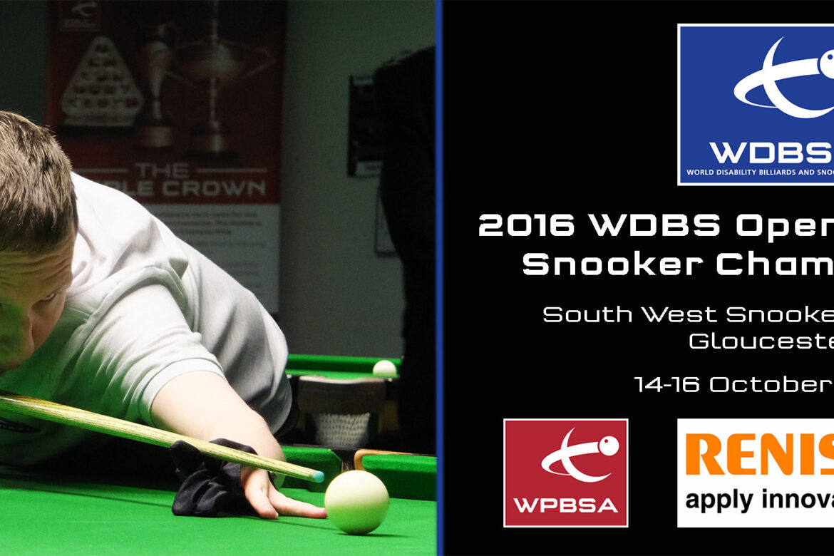 Gloucester Draws Available - WDBS: World Disability Billiards And Snooker