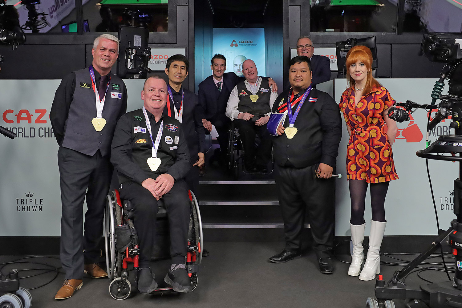 World Disability Snooker Day Honours World Abilitysport Gold Medalists ...