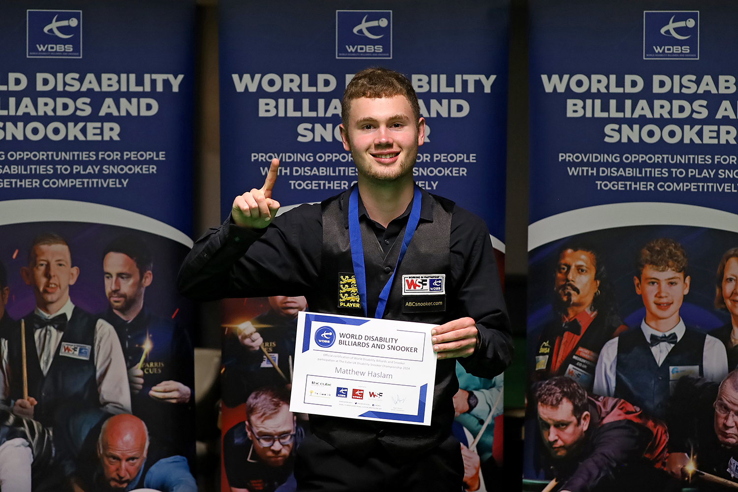 Champions Crowned at The Cube UK Disability Snooker Championship - WDBS ...