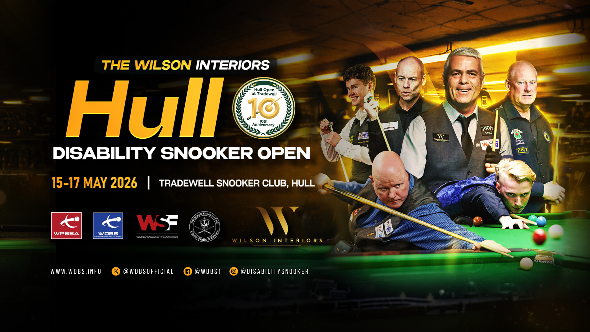 Wilson Interiors to Sponsor Tenth Anniversary of Hull Open - WDBS ...
