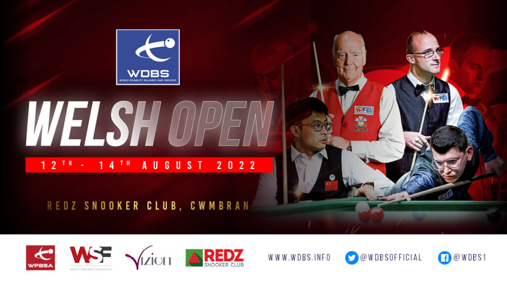 Welsh Open 2022 | Tournament Information - WDBS: World Disability ...